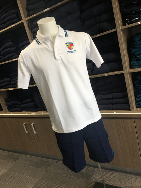 Polo School White – Churchlands SHS Uniform Shop